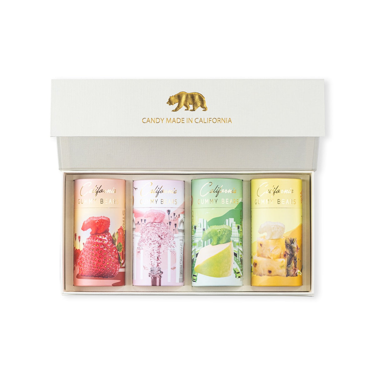 California Gourmet Gift Canister Set | Exclusive Gummy Bear Collection ...