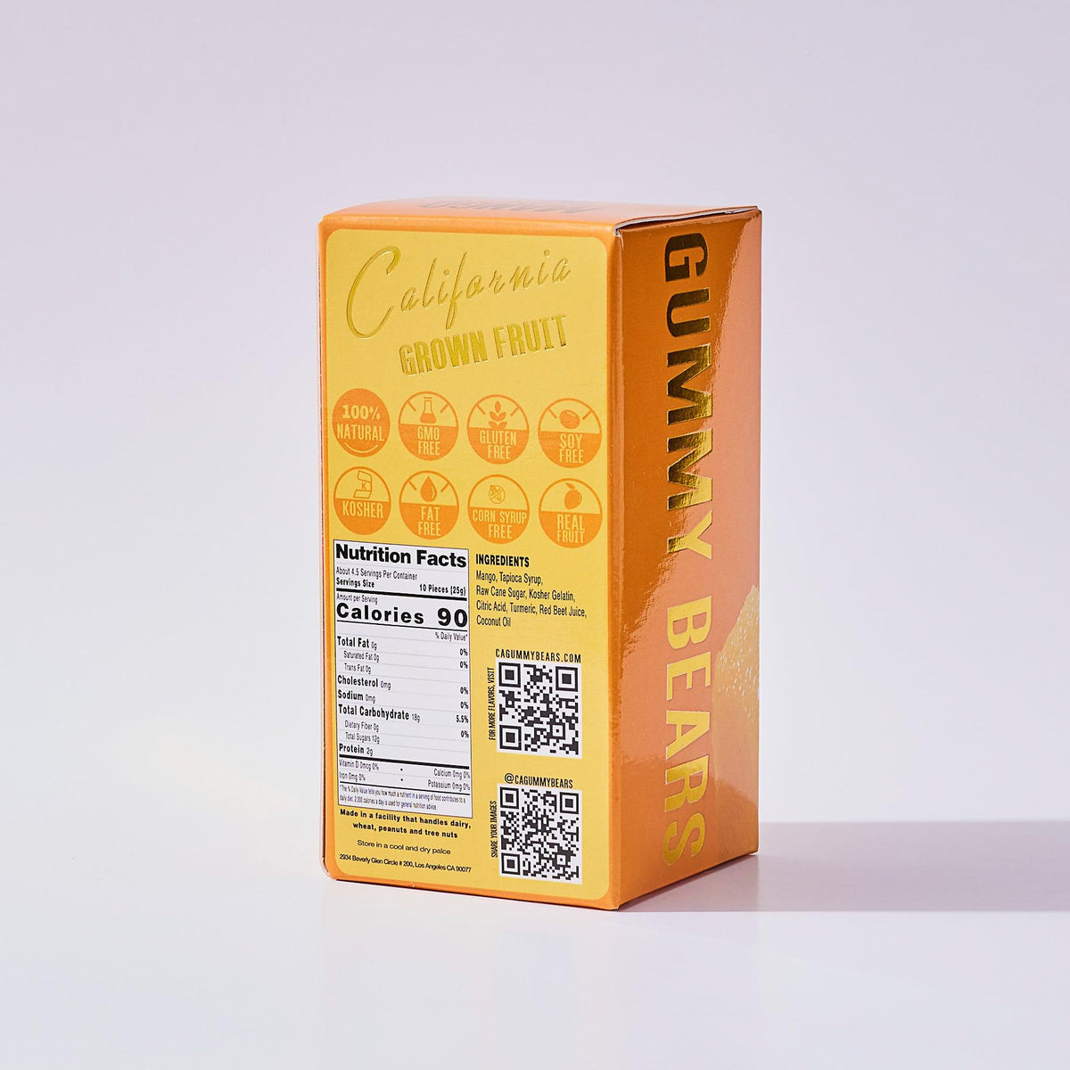 Mango Madness Gummy Bears Gift Box | California Gummy Bears