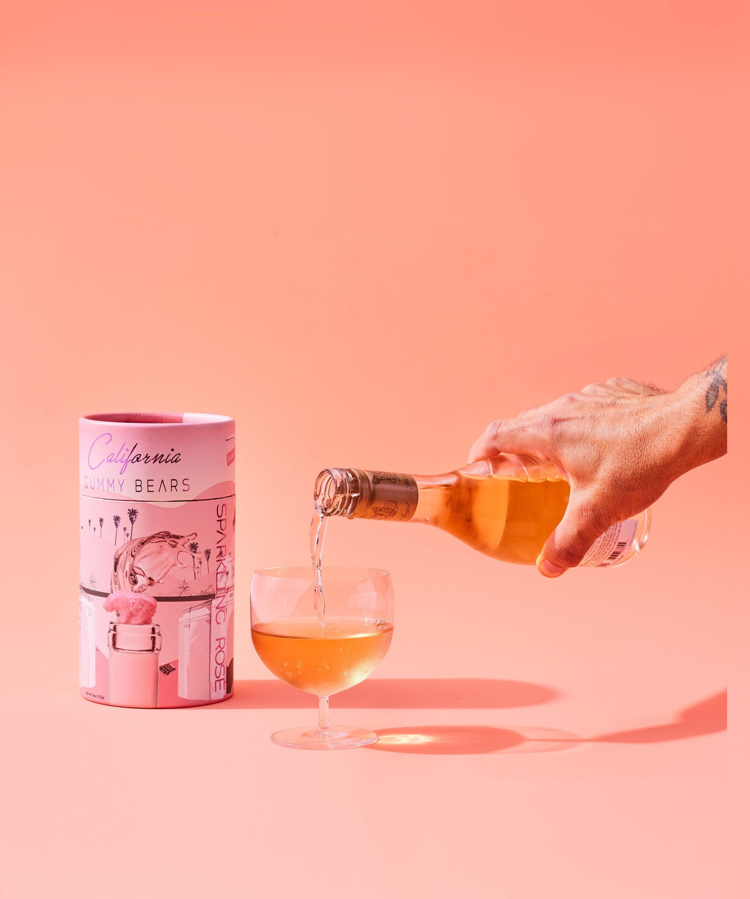 Bel Air Sparkling Rosé - Gummy Bears – California Gummy Bears